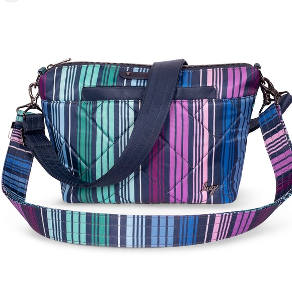 lug | Bags | Lug Flare 2 Crossbody Bag Lovestripe Multi Nwot | Poshmark